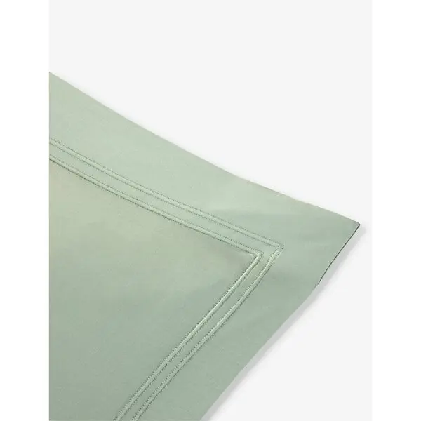 YVES DELORME Triomphe Cotton Oxford Pillowcase 65cm X 65cm