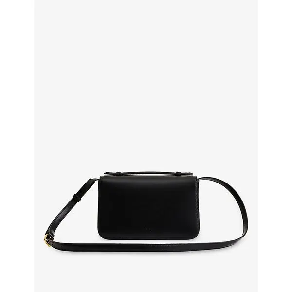 MALINA Monogram Leather Shoulder Bag