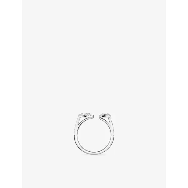 Messika My Twin Toi & Moi 18ct Gold And Diamond Ring - White