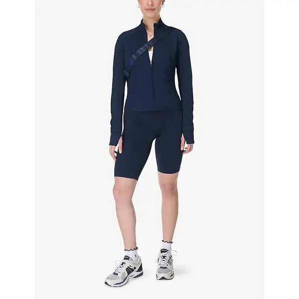 Sweaty Betty All Day Zip-up Stretch-woven Jacket