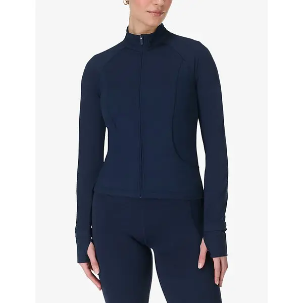 Sweaty Betty All Day Zip-up Stretch-woven Jacket