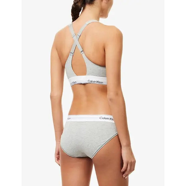 Calvin Klein Icon Modal Lift Cotton-blend Lift Bralette
