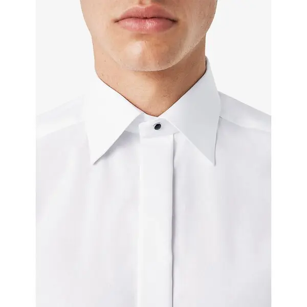Eton Long-sleeved <br/>contemporary-fit Cotton Shirt