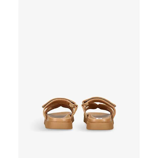 Steve Madden Missile Raffia Sandals - Beige