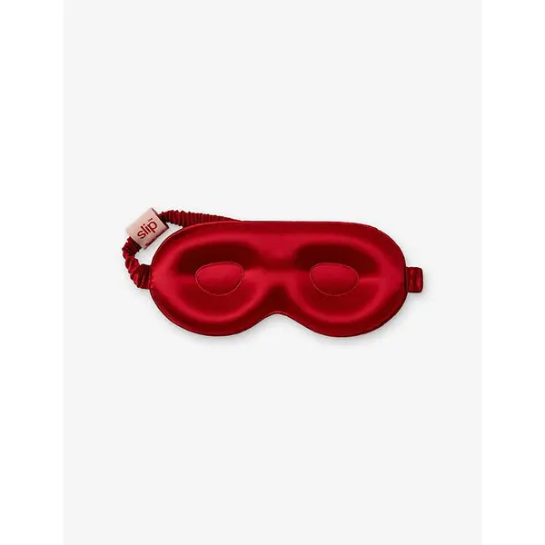 Slip Contour Silk Sleep Mask - Scarlet