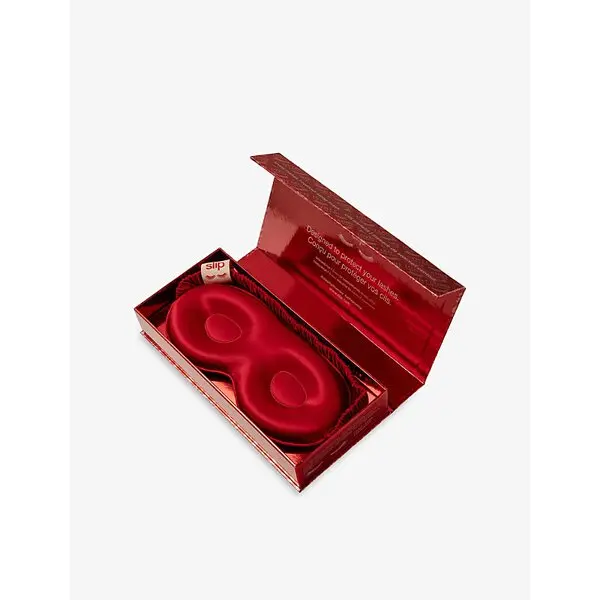 Slip Contour Silk Sleep Mask - Scarlet