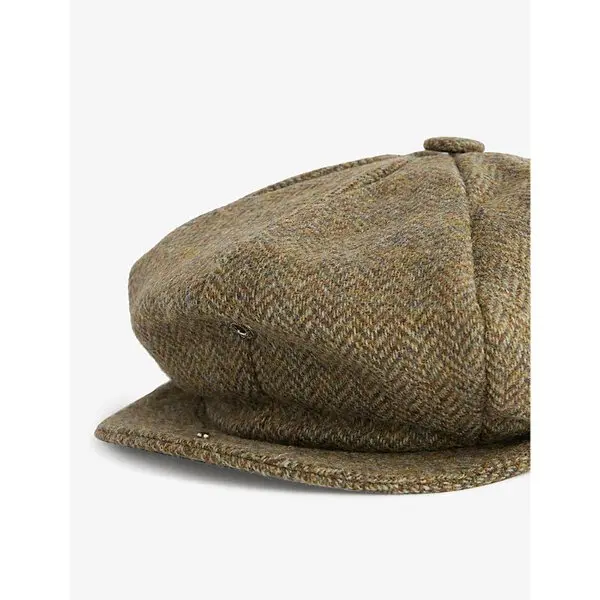 DENTS Durleigh Round-crown Wool Cap - Spruce