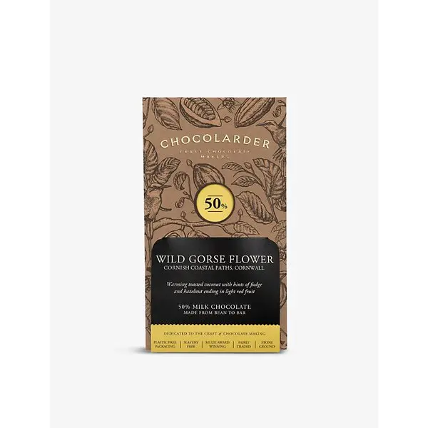 CHOCOLARDER Gorse Flower 50% Milk Chocolate Bar 70g - One-color