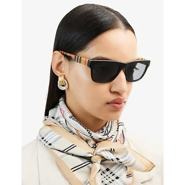 Burberry Square-frame Acetate Sunglasses
