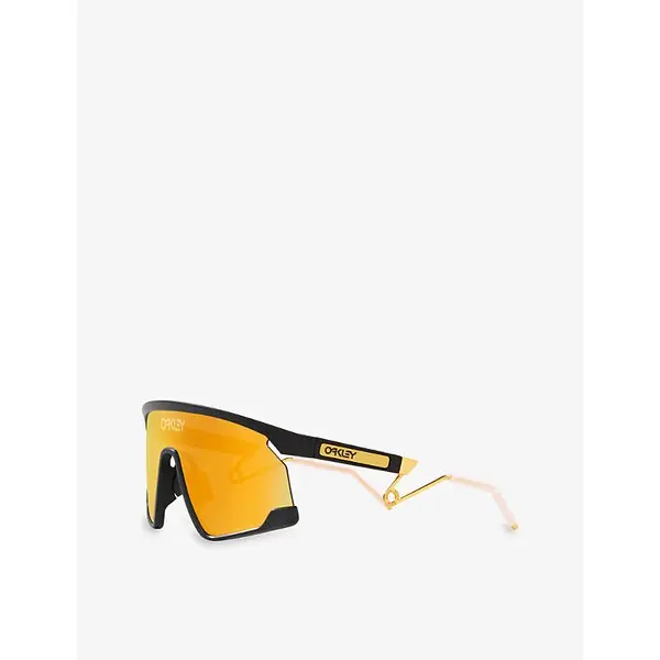 Oakley Rectangle Metal Sunglasses - Black