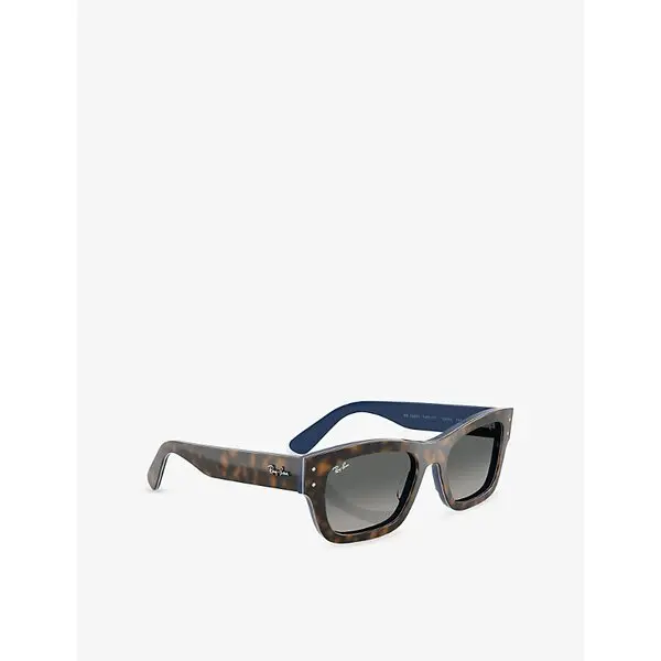 Ray-ban Rb7683s Cat-eye Acetate Sunglasses - Grey
