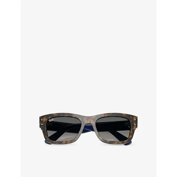 Ray-ban Rb7683s Cat-eye Acetate Sunglasses - Grey