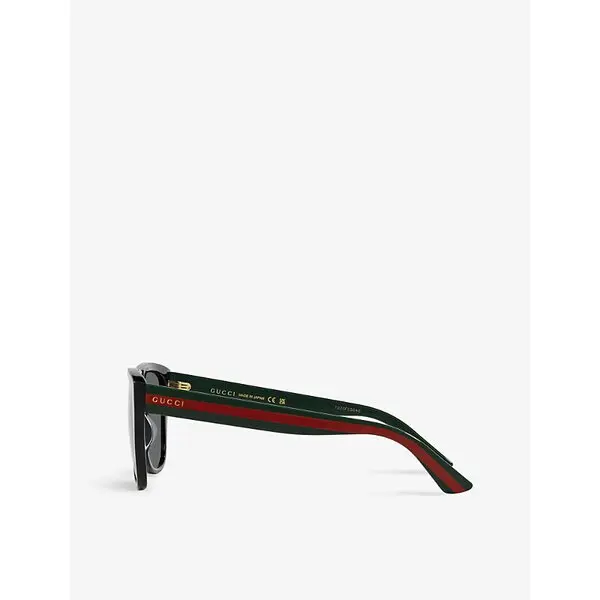 Gucci Gg0926s Rectangle Acetate Sunglasses