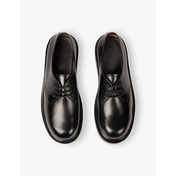 Sandro Patent Leather Derby Shoes