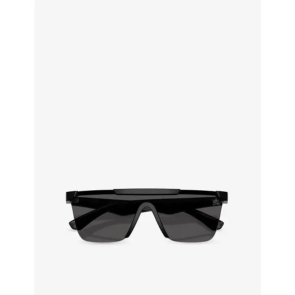 Burberry Pillow-frame Nylon Sunglasses - Black