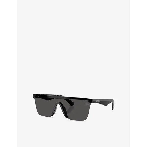 Burberry Pillow-frame Nylon Sunglasses - Black