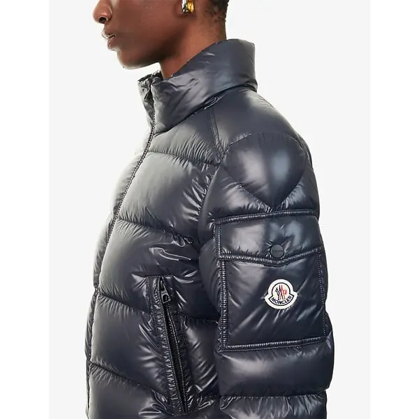 Moncler Petra Cropped Down Jacket - Black