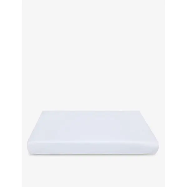 THE WHITE COMPANY Sateen Cotton Fitted Sheet - White