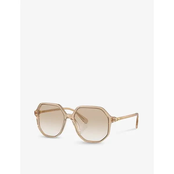 SWAROVSKI Sk6003 Irregular-frame Gem-embellished Acetate Sunglasses