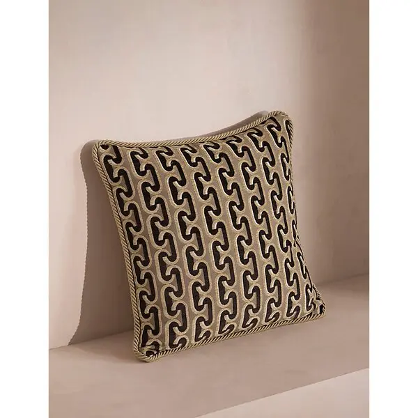 SOHO HOME Budleigh Jacquard-pattern Square Woven Cushion 50cm X 50cm