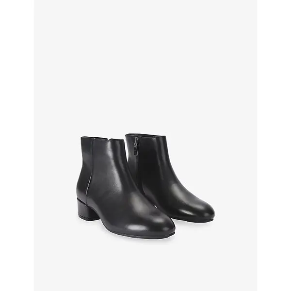 Carvela Gaia Heeled Leather Ankle Boots