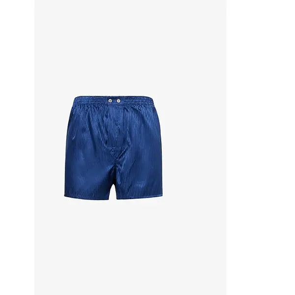 Derek Rose Woburn Classic-fit Silk Boxers