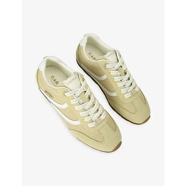 Carvela Florence Suede And Mesh Trainers
