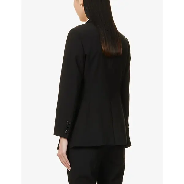 Theory Etiennette Single-breasted Wool-blend Jacket