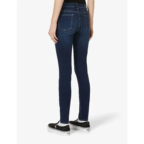 7 For All Mankind Slim Illusion High-rise Skinny Jeans