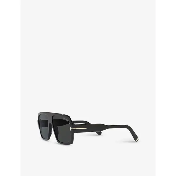 TOM FORD Ft0933 Camden Square-frame Sunglasses - Black