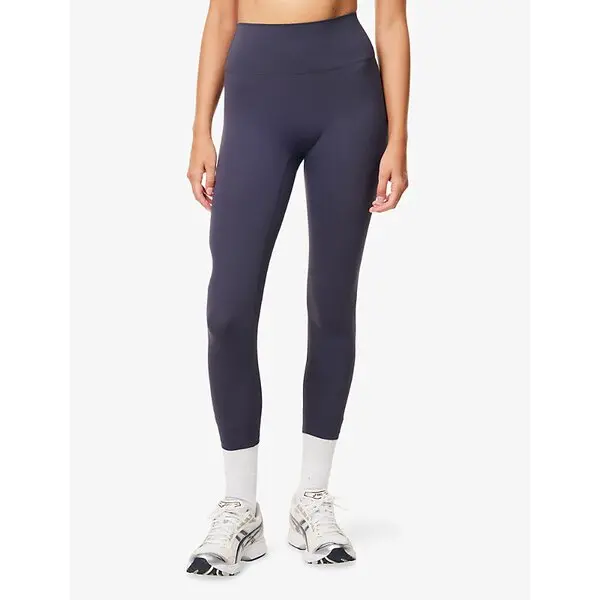 ADANOLA Ultimate Logo-print Regular Stretch-jersey Leggings