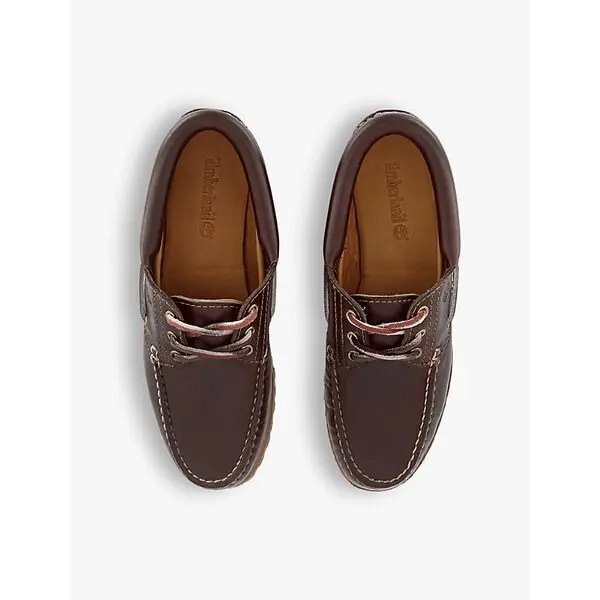 Timberland Noreen Three-eye Leather Boat Shoes