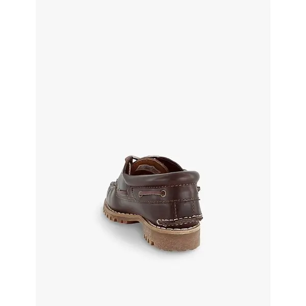 Timberland Noreen Three-eye Leather Boat Shoes