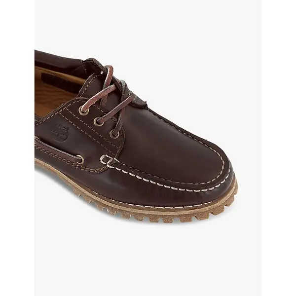 Timberland Noreen Three-eye Leather Boat Shoes