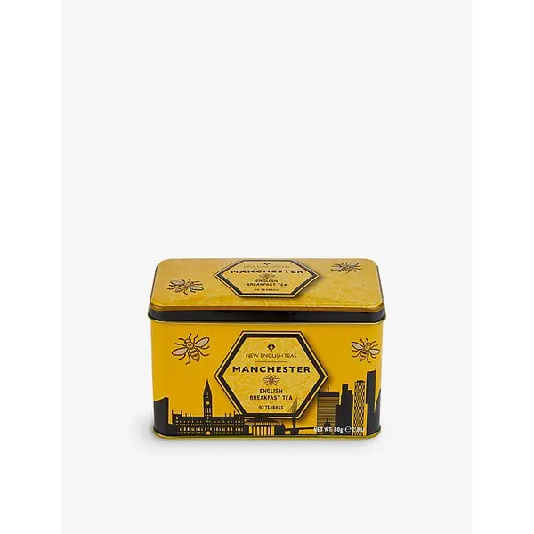 NEW ENGLISH TEAS Manchester 40 English Breakfast Tea Bags 80g
