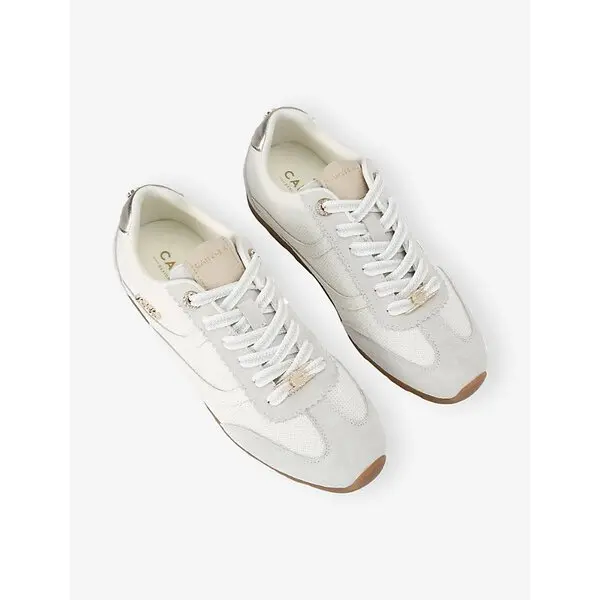 Carvela Florence Suede And Mesh Trainers