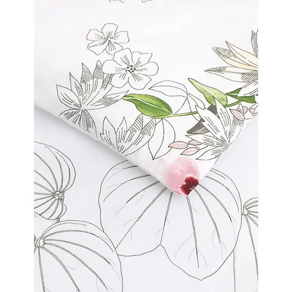 YVES DELORME Orchidee Cotton Duvet Cover
