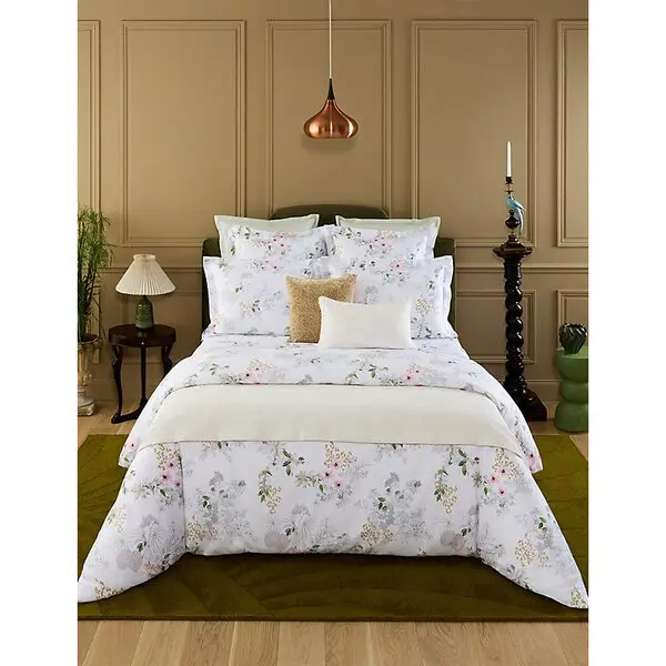 YVES DELORME Orchidee Cotton Duvet Cover