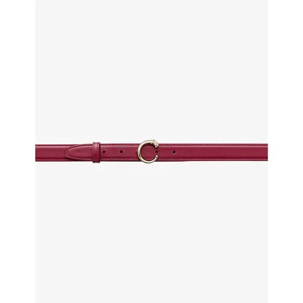 Cartier Panthère Buckled Leather Belt