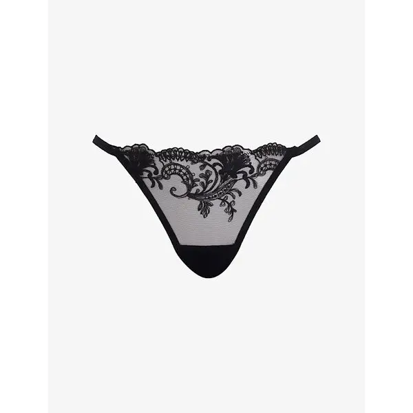 Bluebella Marseille Mid-rise Stretch-woven Thong