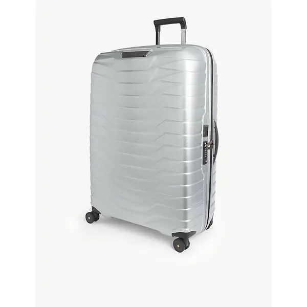 SAMSONITE Spinner Hard Case Suitcase With 4 Wheels - Silver