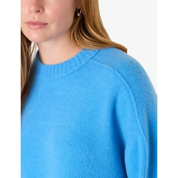 Whistles Exposed Seam Wool-blend Jumper