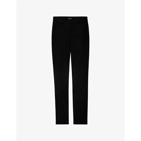 Zadig&Voltaire Panny Rhinestone-embellished Trousers