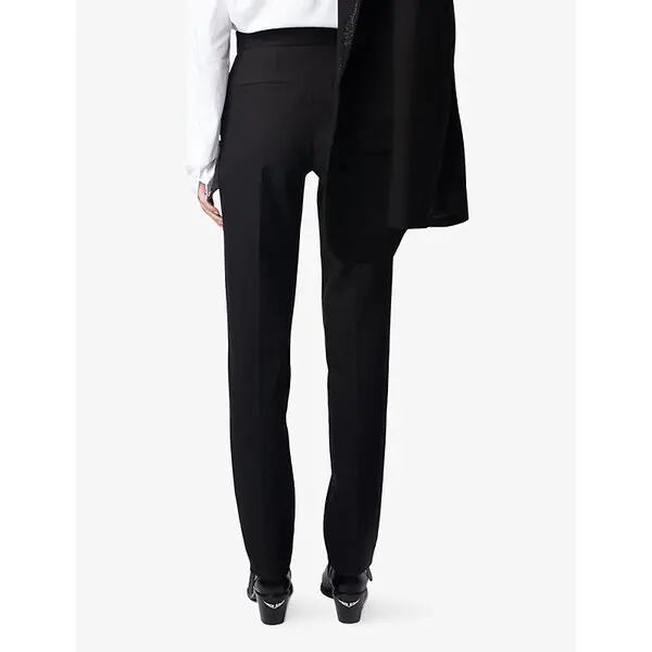 Zadig&Voltaire Panny Rhinestone-embellished Trousers