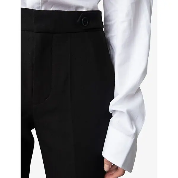 Zadig&Voltaire Panny Rhinestone-embellished Trousers