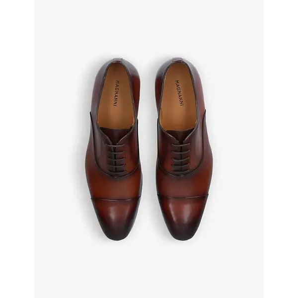 Magnanni Lace-up Leather Oxford Shoes
