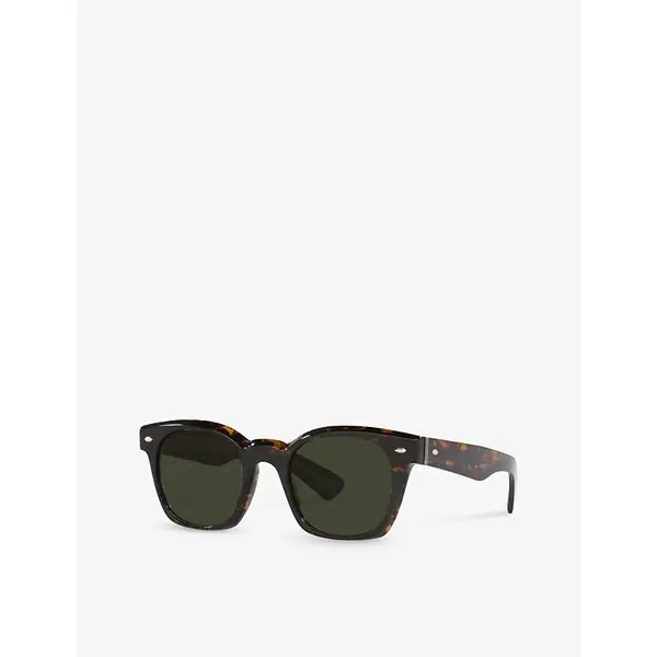Oliver Spencer Merceaux Square-frame Acetate Sunglasses