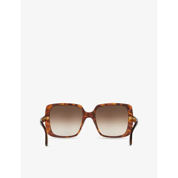 Gucci Rectangle-frame Injected Sunglasses