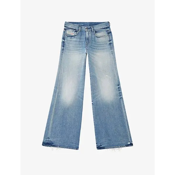 DIESEL® 1978 Akemi Wide-leg Denim Jeans - 01