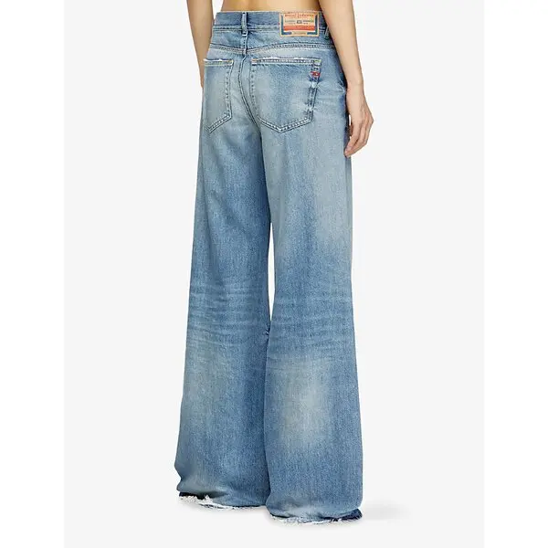 DIESEL® 1978 Akemi Wide-leg Denim Jeans - 01